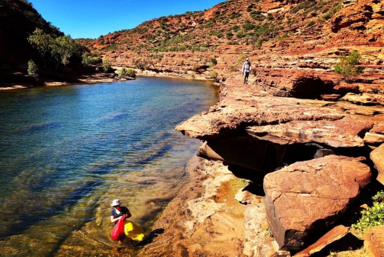 The Gorge Walk, Murchison Gorge, Kalbarri National Park. HikeWest