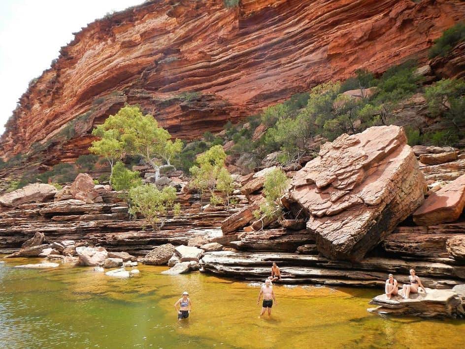 The Gorge Walk, Murchison Gorge, Kalbarri National Park. HikeWest