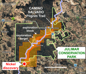 Julimar Conservation Park: future nickel province or national park?