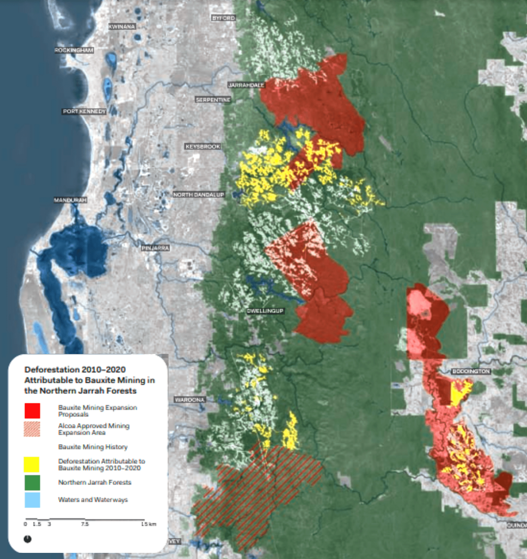 The "Thousand Cuts" report - bauxite mining's #1 role in deforestation